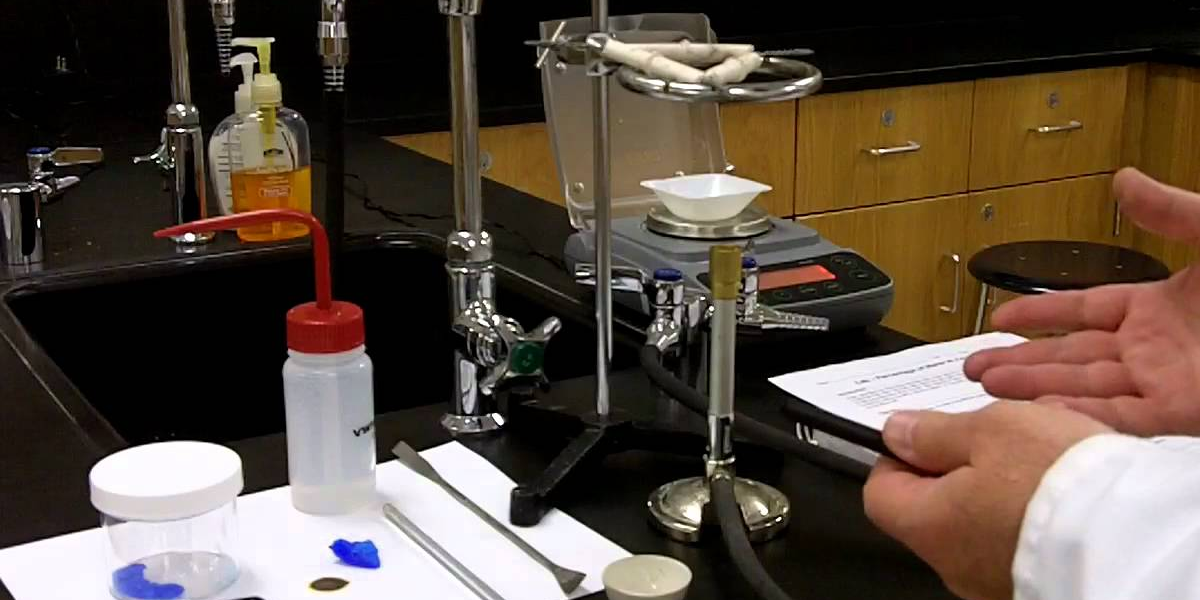 Determination of Percentage of Water in a Hydrate - Labguider